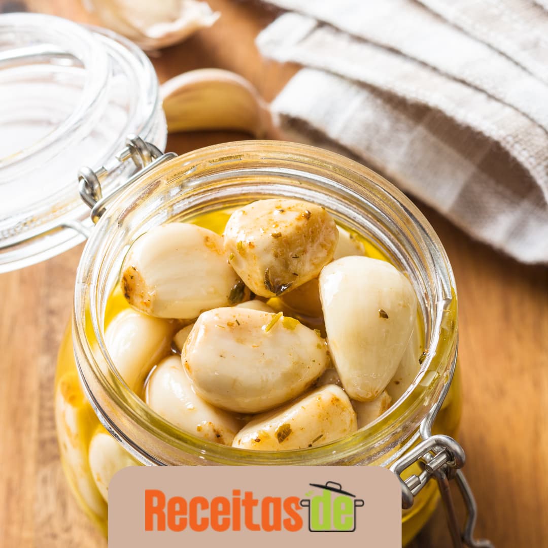 Receita de Alho em Conserva Caseiro - Receitas de ...