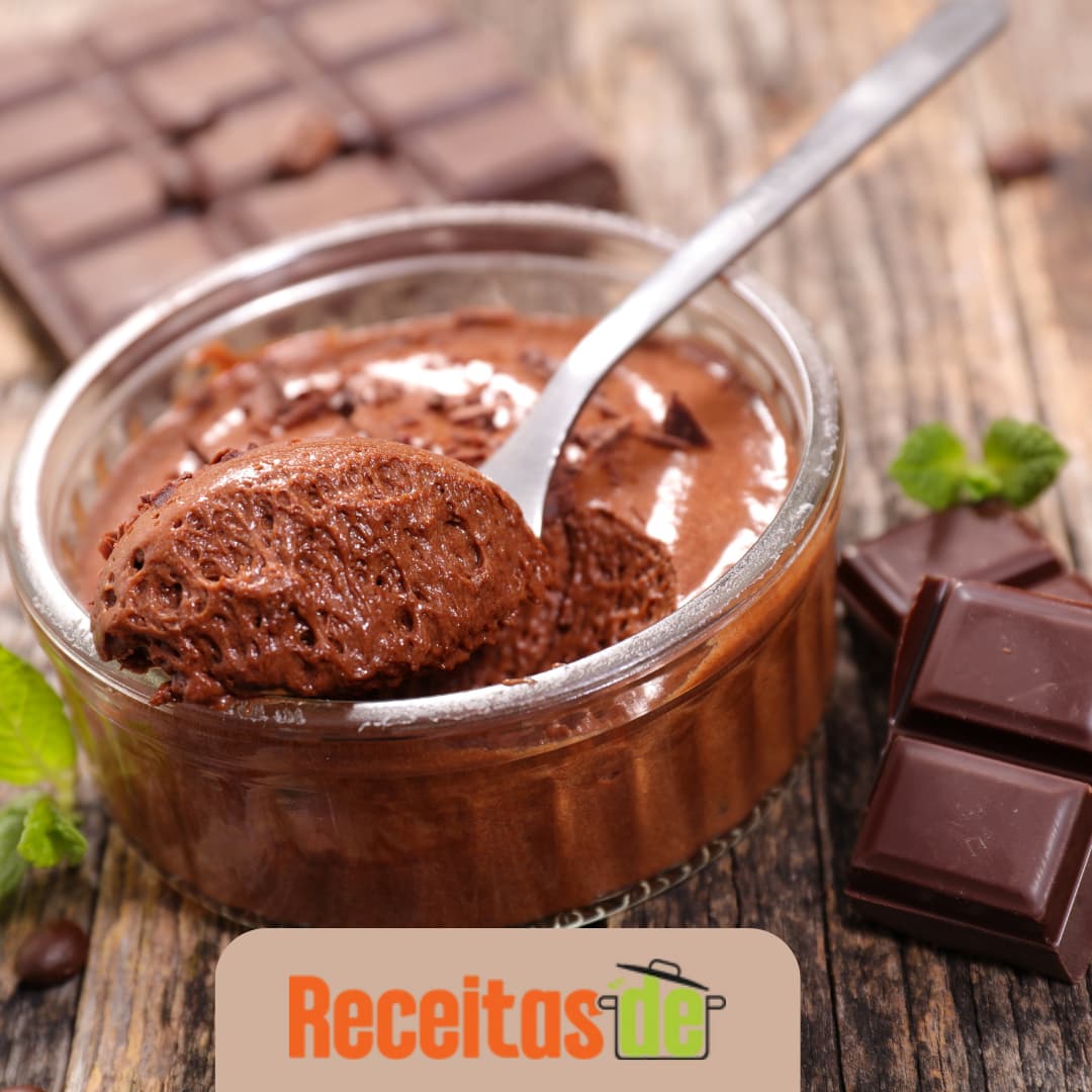 Receita De Mousse De Chocolate Hiper Fácil Receitas De