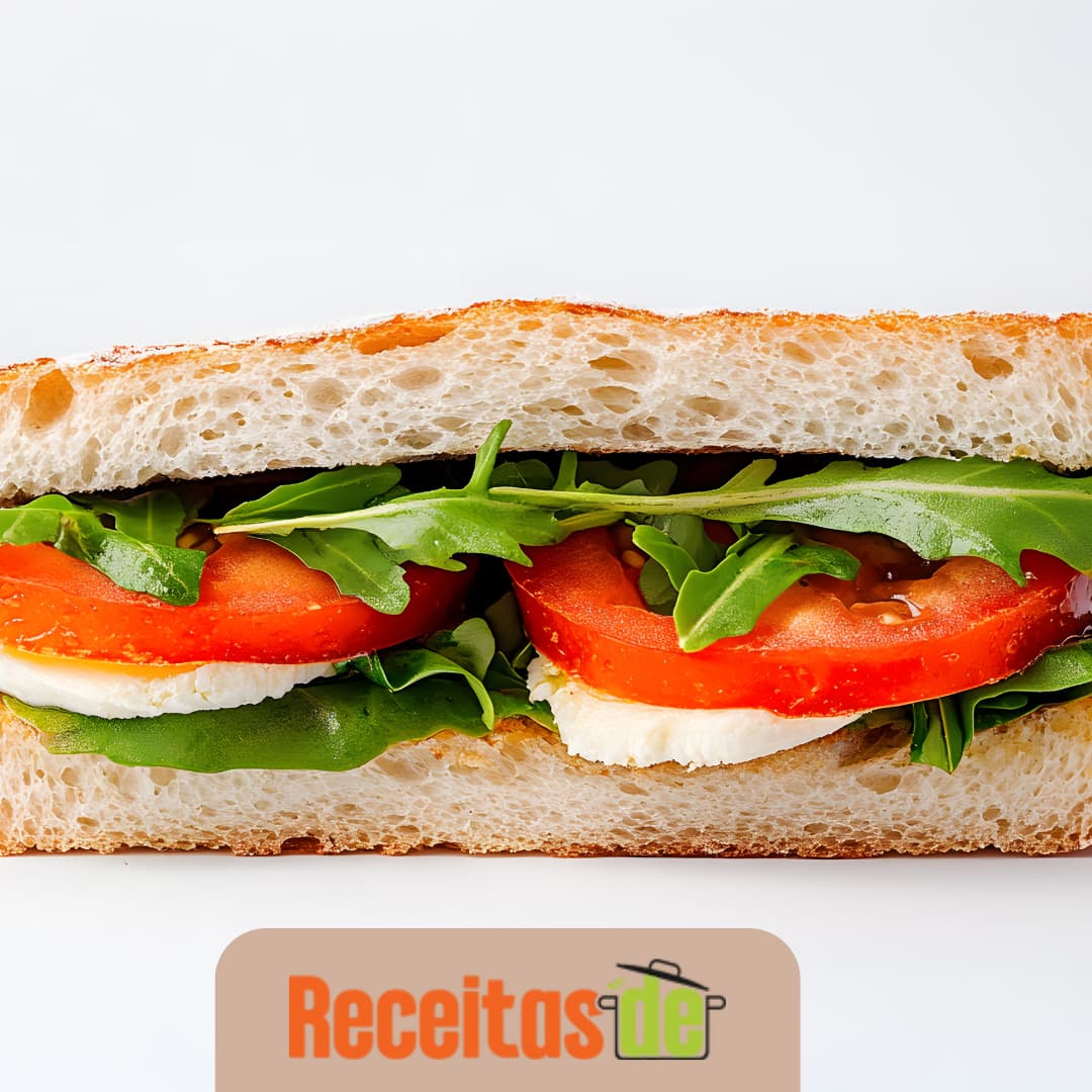 Receita de Torre de Sanduíche Caprese - Receitas de ...